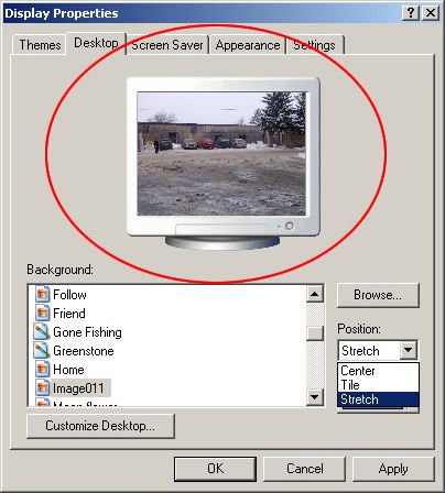 Kako promijeniti pozadinu desktopa?