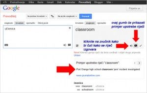 Online prevoditelji: Google i Eudict